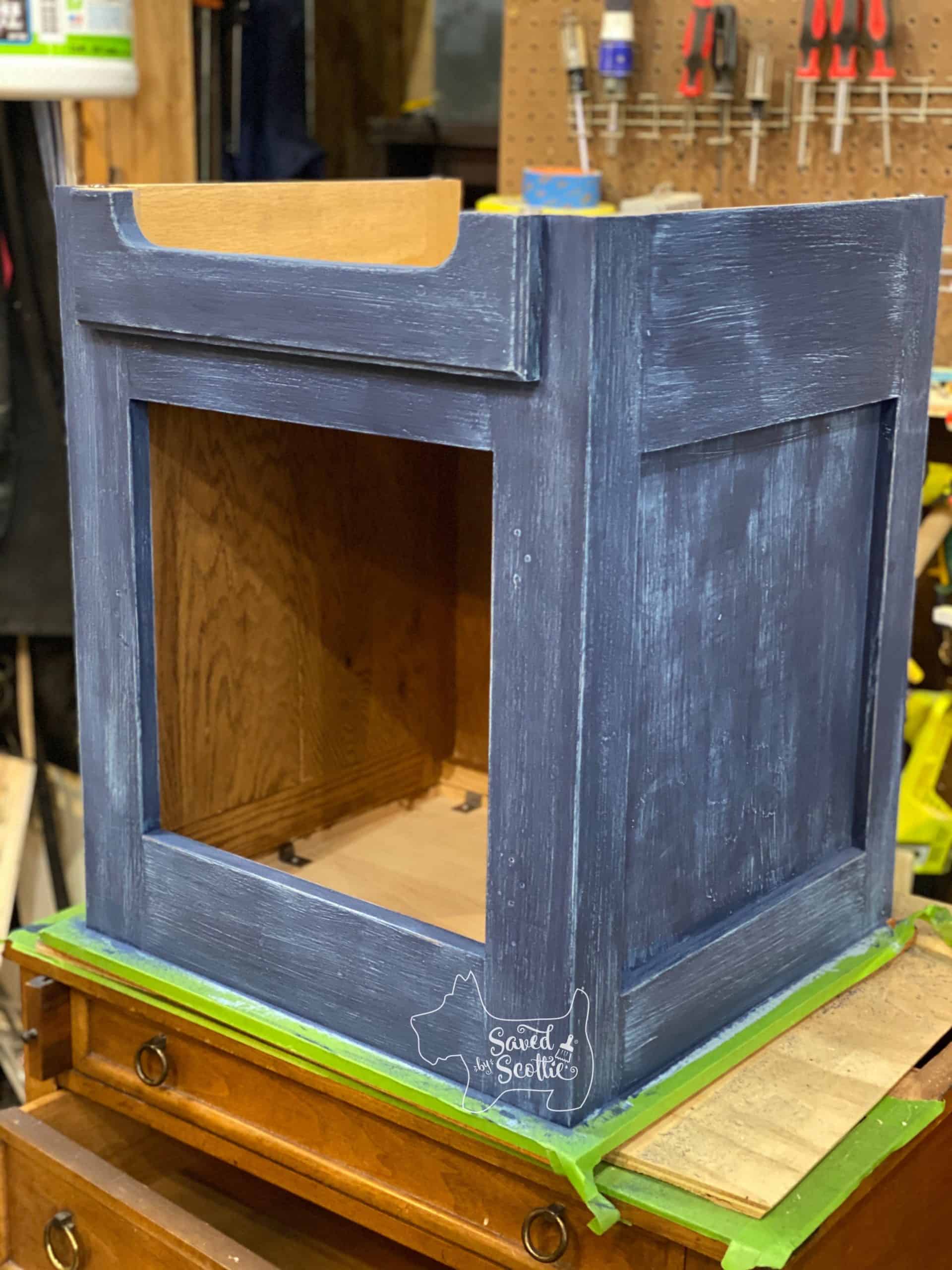 Denim Inspired White Clad Furniture - Saved by Scottie