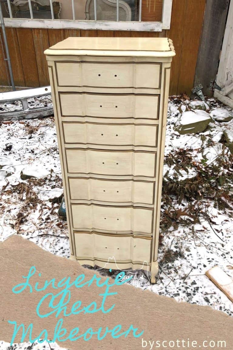 Lingerie Chest Makeover - Saved by Scottie