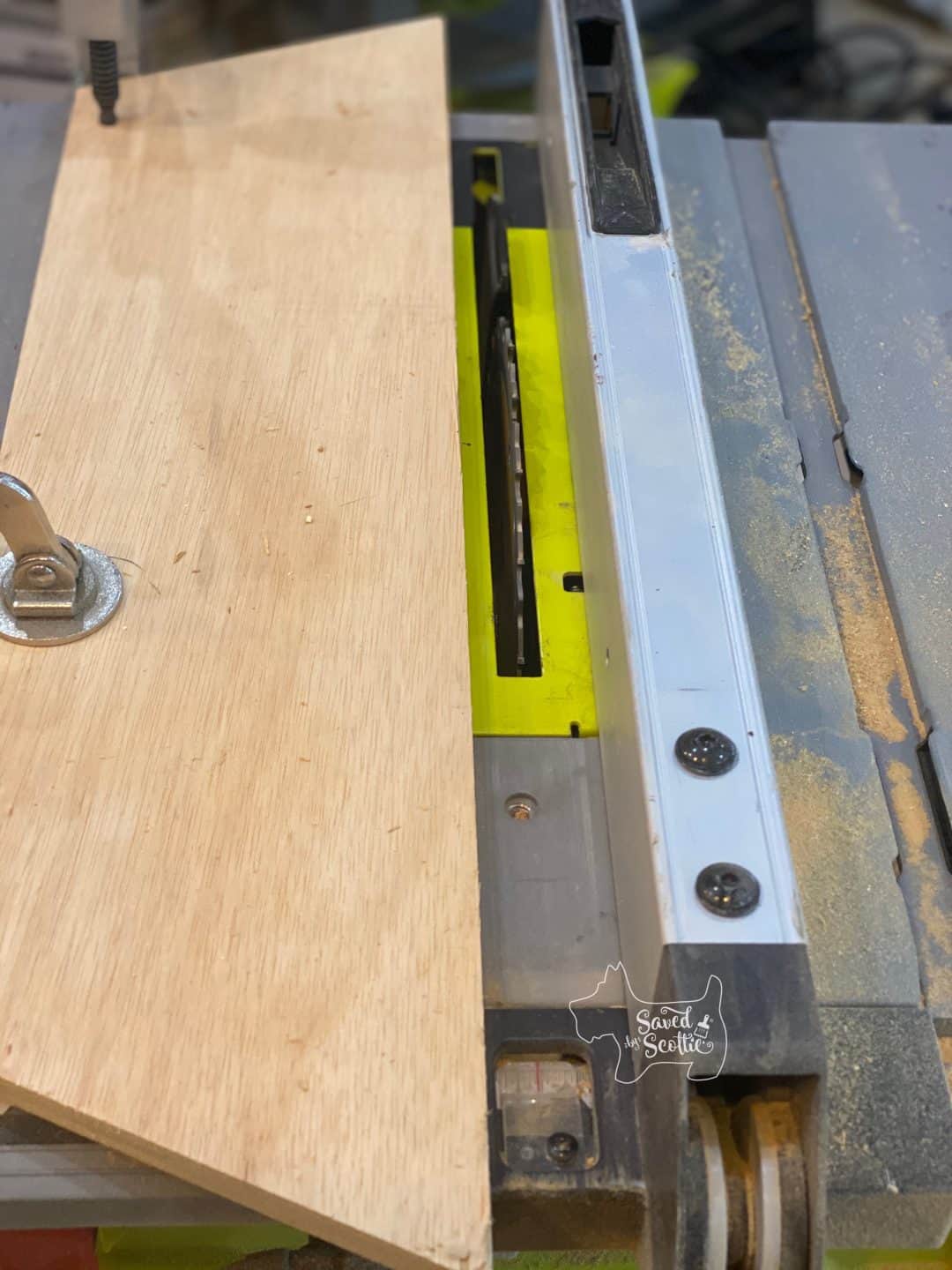 Resawing lumber using a table saw - Saved by Scottie